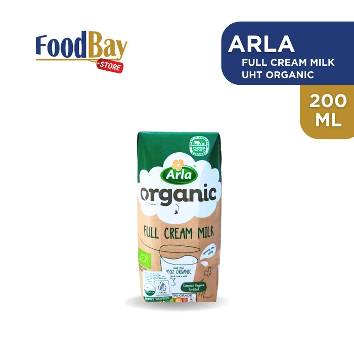 ARLA - Organic Full Cream Milk 200ML / Susu UHT Organik | Fairshare.id
