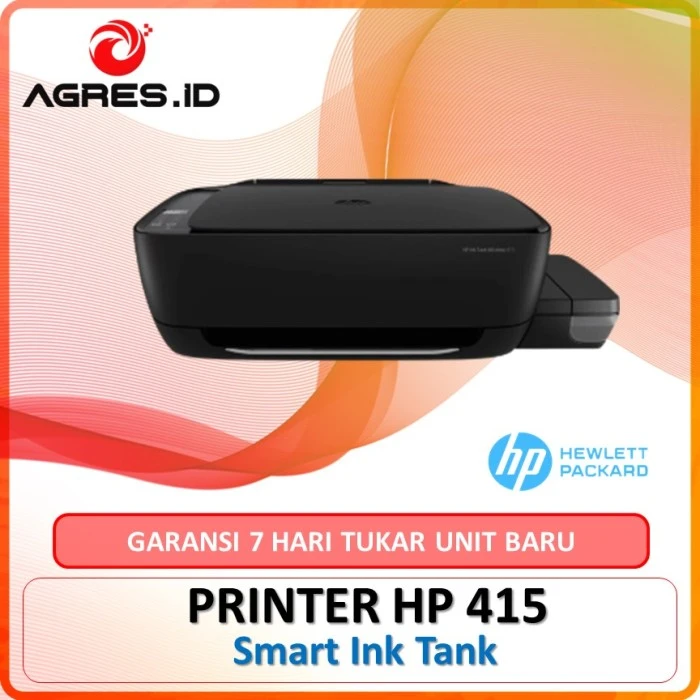 Printer HP Smart Ink Tank 415 Wireless All In One Print Scan Copy ...